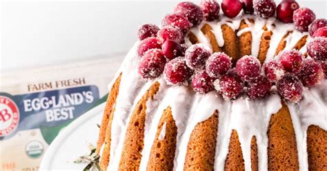 Cranberry Almond Bundt Cake Egglands Best Cake Toppings Sour