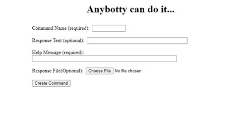 Anybotty A Custom Command Discord Bot By Anthony Morast Level Up Coding