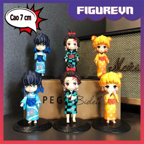 Mô Hình Chibi Kimetsu Kỉ Viện Trấn Kimetsu No Yaiba