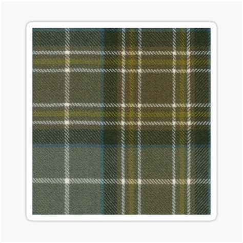 Mackellar Weathered Original Scottish Tartan Sticker For Sale By