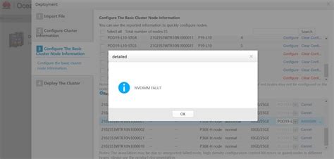The Capacity Expansion Of An Oceanstor 9000 Node Fails Due To An Nvdimm Fault Huawei