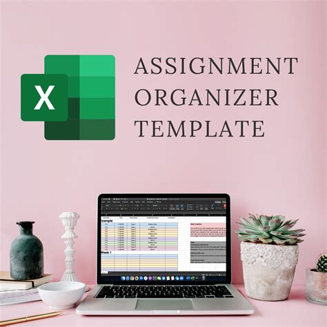 Assignment Organizer Template Etsy