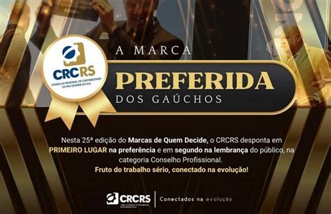 Conselho De Contabilidade Do Rs Conquista O 1º Lugar Na Preferência Do
