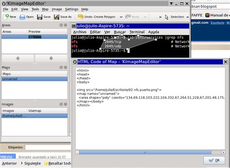 Gambas Mis Programas y el Softwarelibre HTML Crear mapas de imágenes con KImageMapEditor
