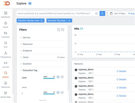 Expressjs Container Debugging Lumigo
