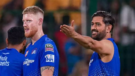 Rr Vs Csk Will Ben Stokes Play Tonight Against Rr Csk Drops A Huge
