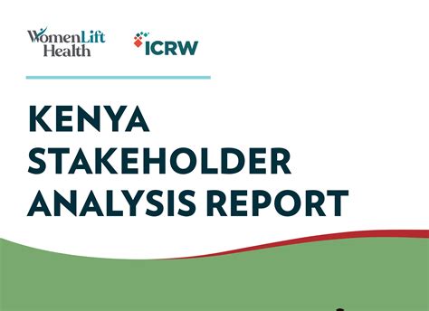 Kenya Stakeholder Analysis Report Womenlift Health