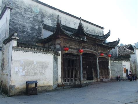 徽派古建筑 徽派建筑 徽派建筑效果图 大山谷图库