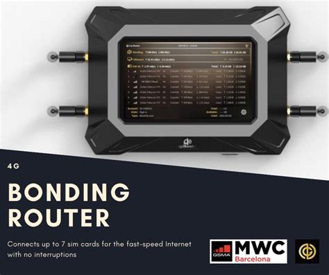 4g Bonding Router