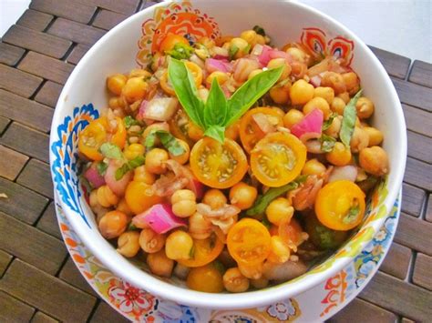Around The Table Loving Food In Ri And Beyond Chickpea And Cherry Tomato