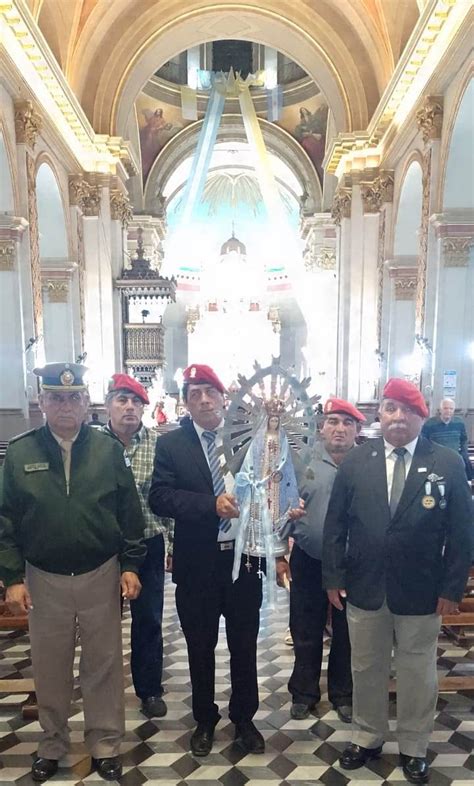 La Imagen De La Virgen De Luján Que Estuvo En Malvinas Visitó Catamarca