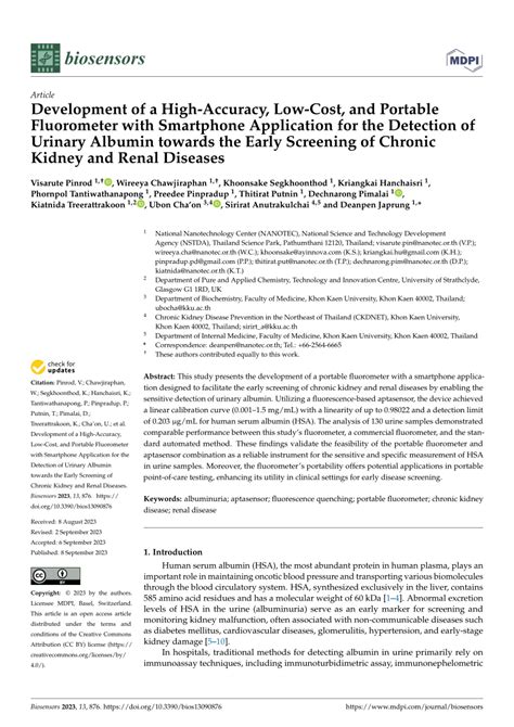 Pdf Development Of A High Accuracy Low Cost And Portable Fluorometer With Smartphone