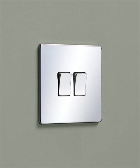 Chrome Double Rocker Switch Dowsing And Reynolds