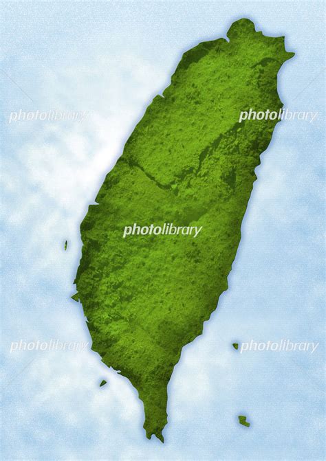台湾の地図 イラスト素材 4122063 フォトライブラリー Photolibrary