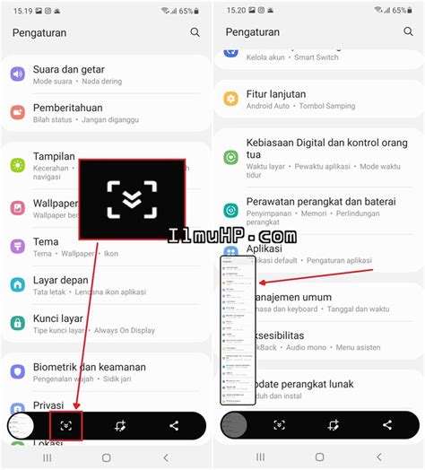 Cara Screenshot Di HP Samsung M Dan M IlmuHP