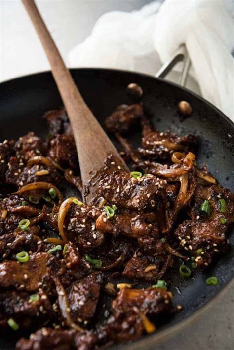 Spicy Korean Pork Stir Fry Recipetin Eats