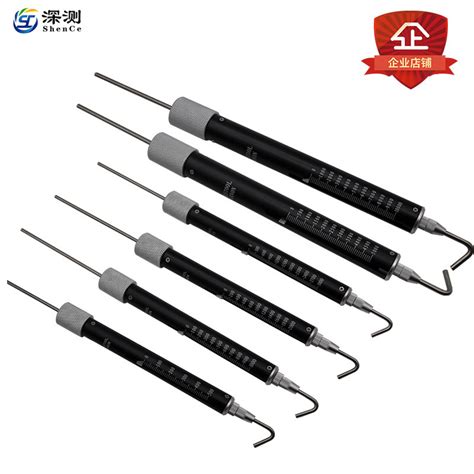 弹簧测力计tk 2000拉力计表管形测力棒测试双刻拉力称推力压力计虎窝淘