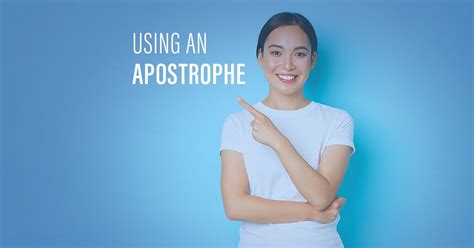 Rules And Examples Of Using An Apostrophe
