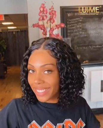 X Glueless Lace Closure Short Water Wave Wig Vacation Vibes LUVMEHAIR Water Wave Wigs