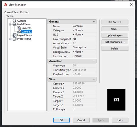 solved orthographic camera assign to view autodesk community