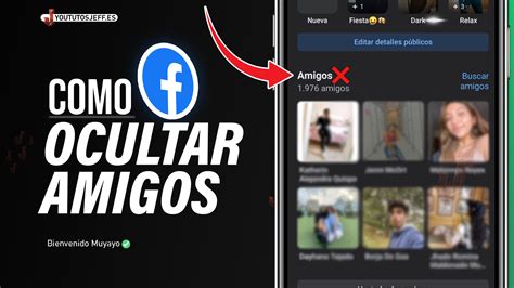 Como OCULTAR AMIGOS En Facebook