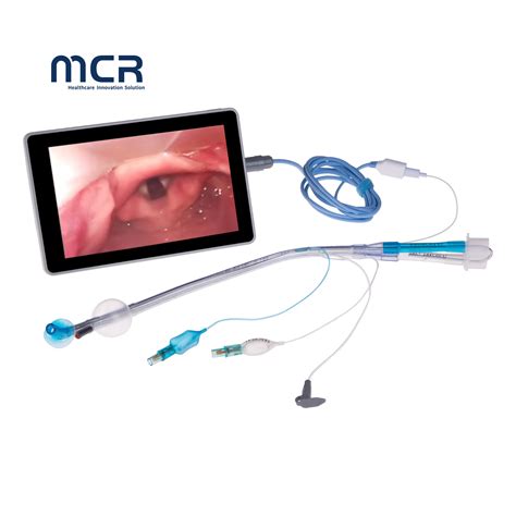 Medical Single Use Supplies Endotracheal Tube With Suction Lumen Double