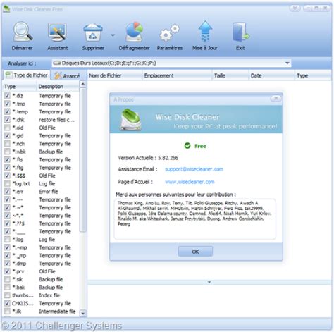 Challenger Wise Disk Cleaner 7 58