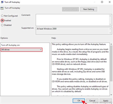 How To Disable AutoPlay In Windows And Server WinTips Org