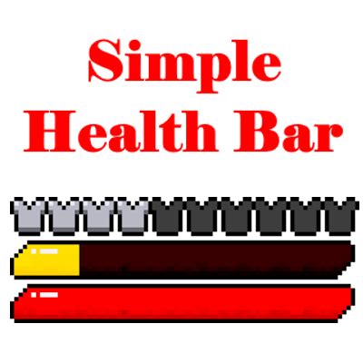 Simple Health Bar Minecraft Mod