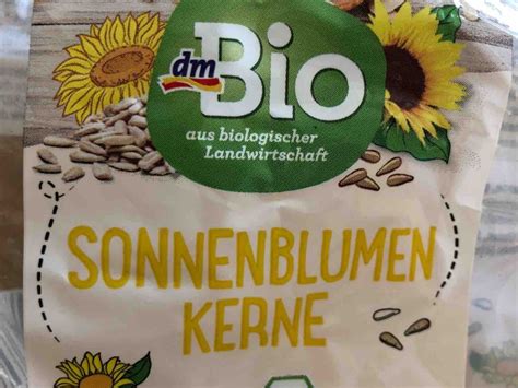 DmBio Bio Dm Sonnenblumen Kerne Kalorien Neue Produkte Fddb