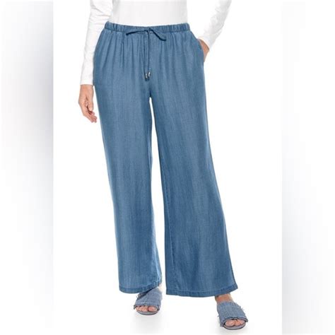 Coolibar Pants And Jumpsuits Coolibar Nwt Womens Enclave Wide Leg
