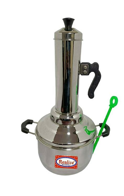 Round 1750ml Stainless Steel Puttu Maker For Home At ₹ 310 Piece In