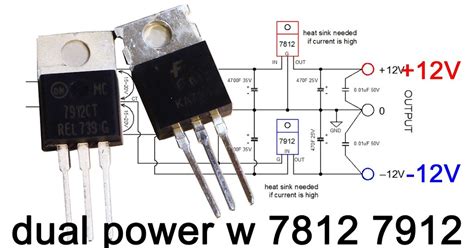 on video 7812 AND 7912 VOLTAGE REGULATOR WORKING PRINCIPAL - electrical ...
