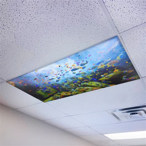 Ocean Magnetic Light Covers Marine Themed Ceiling Panels
