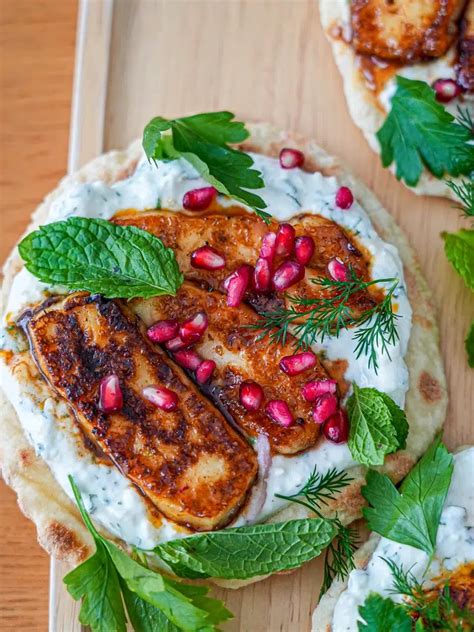 Halloumi Flatbreads With Hot Honey Simple Home Edit