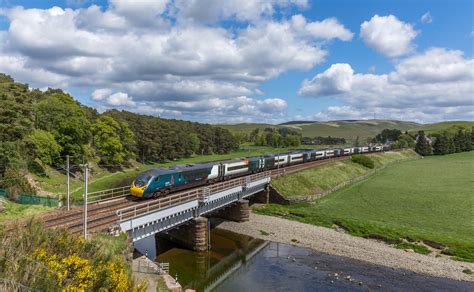 Class 390 Of Awc Between Carstairs And Lockerbie