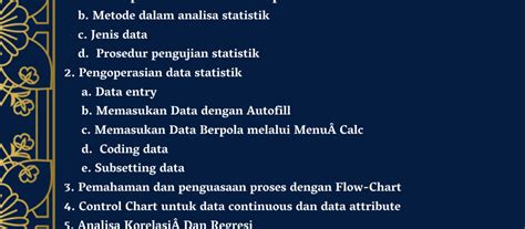 DATA ANALYSIS WITH MINITAB Serasan Cipta Abadi