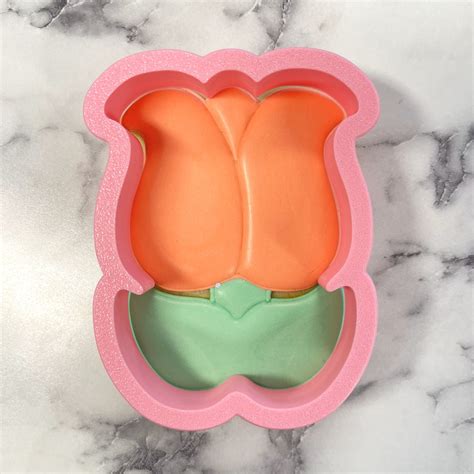 Tulip With Leaves Cookie Cutter The Flour Box