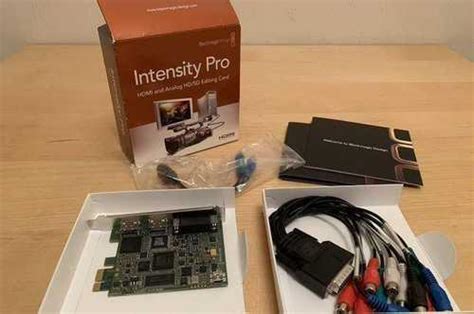 Карта видеозахвата Blackmagic Intensity Pro Москва | Комьютерные ...