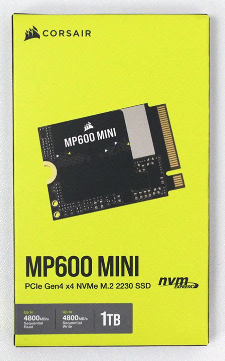 Corsair Mp600 Mini 1 Tb Review Tlc Storage For The Steam Deck Pictures And Components