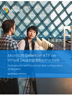 Microsoft Defender ATP On Virtual Desktop Infrastructure Microsoft Defender Atp On Virtual