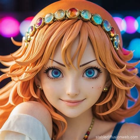 Nami One Piece Photography Stable Diffusion Online