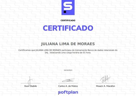 bancodedados sql softplan softplayer juliana moraes