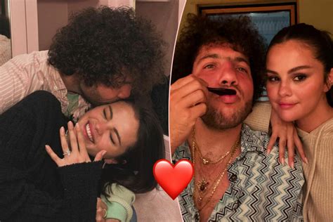 A Valentines Day Treat Selena Gomez And Benny Blanco Announce Romantic