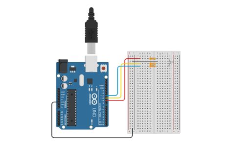 Circuit Design Rdg Led Tinkercad