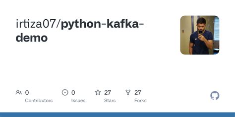 GitHub Irtiza Python Kafka Demo