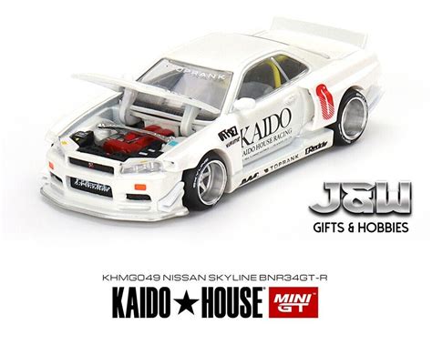 Kaido House X Mini Gt Nissan Skyline Gt R R34 Kaido Works V2 Khmg049 1