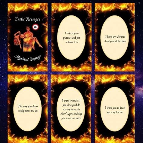 Erotic Messages Oracle Adults Only Cards