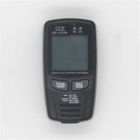 Cem Dt Tk Temperature And Humidity Meter With Datalogger Cenkay