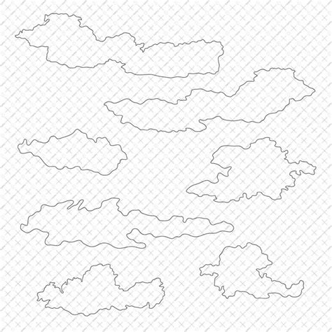 cad clouds in 2024 cloud illustration clouds drawing sky
